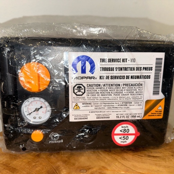 Mopar | Other | New Mopar Tire Service Kit Emergency Inflator ...
